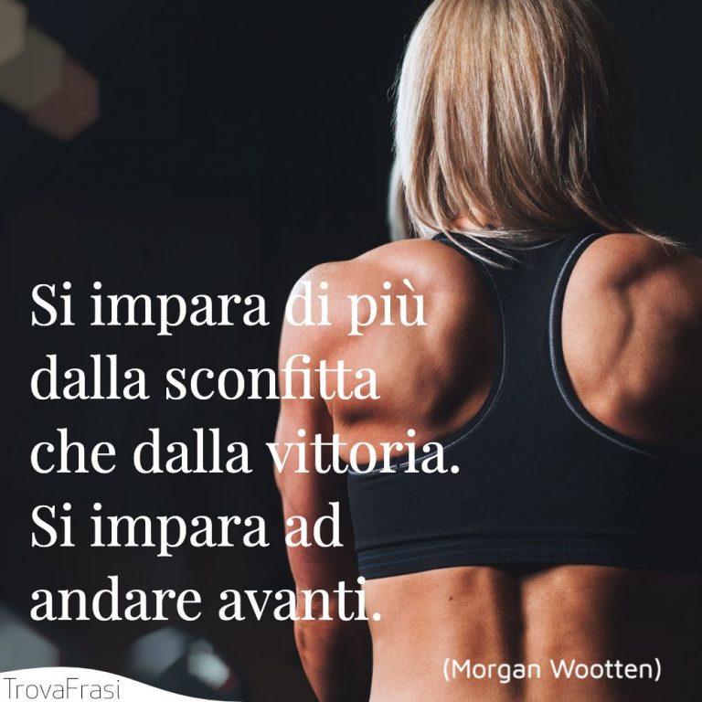 Frasi Sullo Sport E Limportanza Di Allenare Il Corpo Trovafrasi