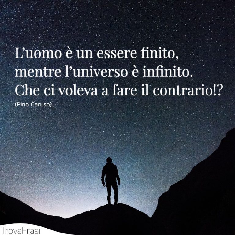Frasi sull'universo e l'immensità della creazione - TrovaFrasi