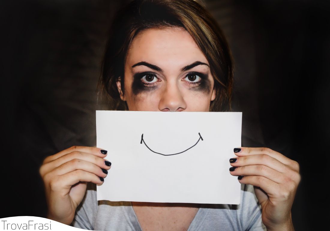 Frasi sulla depressione: quando non si trova il sorriso - TrovaFrasi
